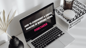 How to Screenshot a Single Monitor in Windows?